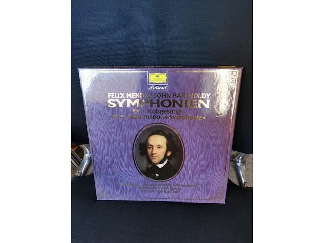 Felix Mendelssohn - Symphonie nr.2 &;;; 5, BOX SET, 2lp