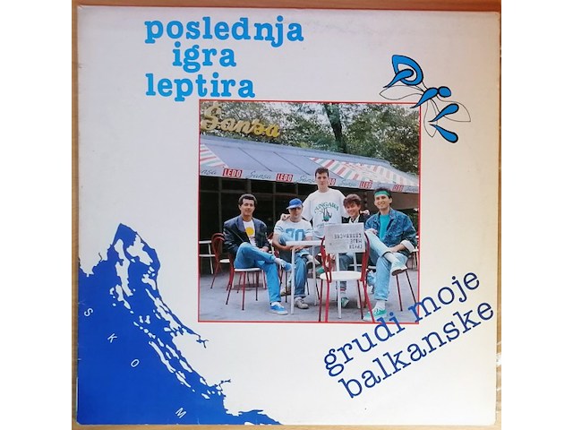 LP POSLEDNJA IGRA LEPTIRA - Grudi moje balkanske, MINT