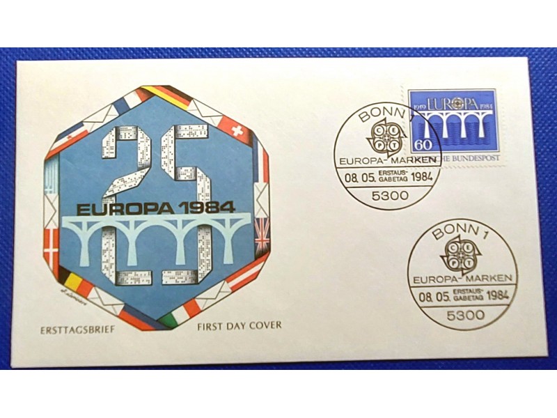 Nemačka BRD FDC 1984.