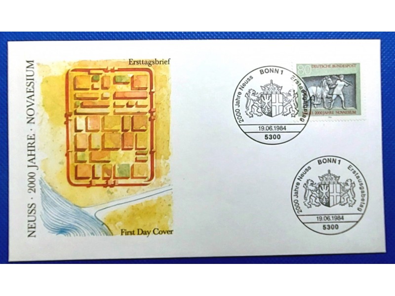 Nemačka BRD FDC 1984.