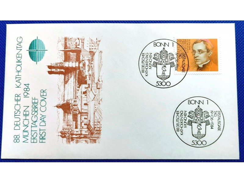 Nemačka BRD FDC 1984.