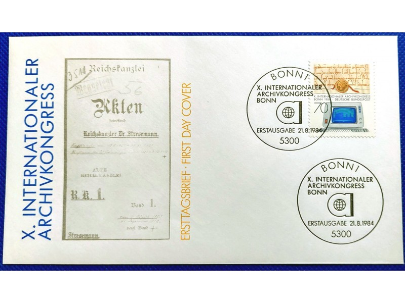 Nemačka BRD FDC 1984.