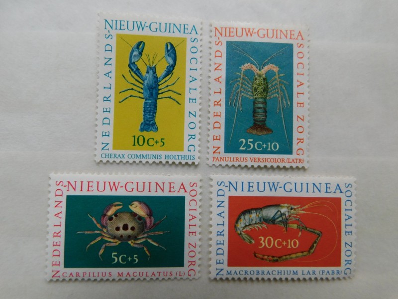 NEDERLANDS NIEUW-GUINEA 1962 KOMPLET ČISTA SERIJA