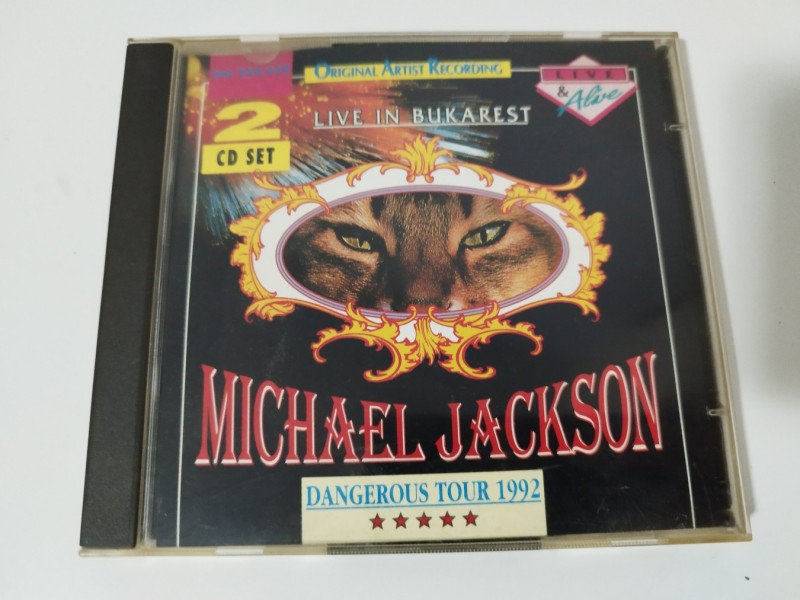 Michael Jackson Live in Bukurest 2CD Original 1992