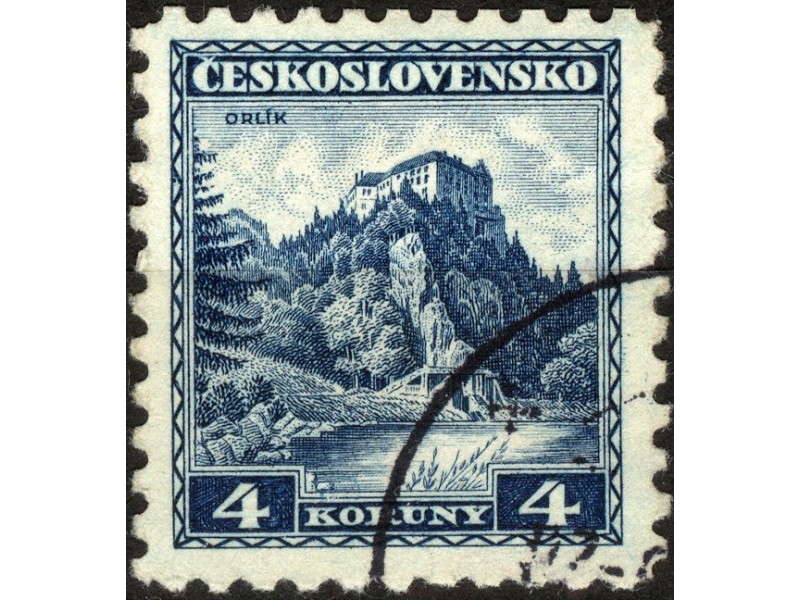 kt645cs 02.jan1932 Československo Mi312(-F-)1/3