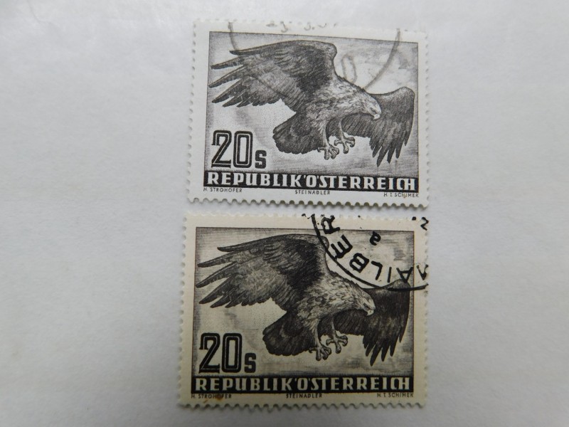 AUSTRIJA 1952 KOMPLET SERIJA