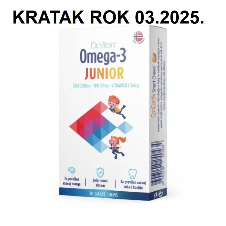 Dr.Viton Omega-3 Junior 30 tableta