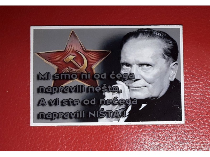 Magnet za frizider - Tito