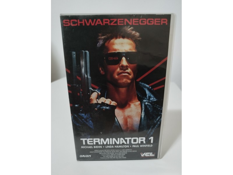 Terminator 1 Schwarzenegger Original VHS kaseta