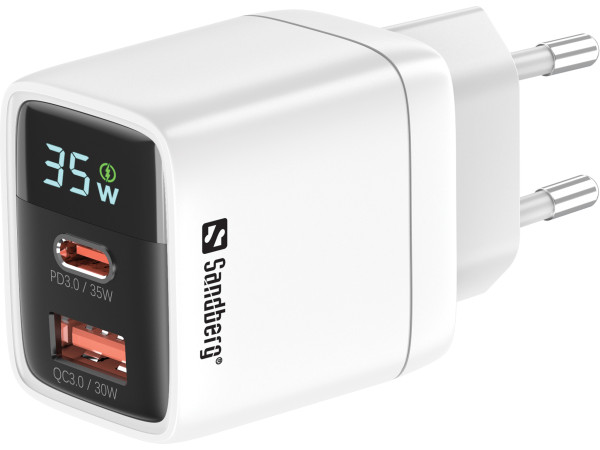 Kućni punjač Sandberg 2u1 441-52 1xUSB/1xUSB-C 35W