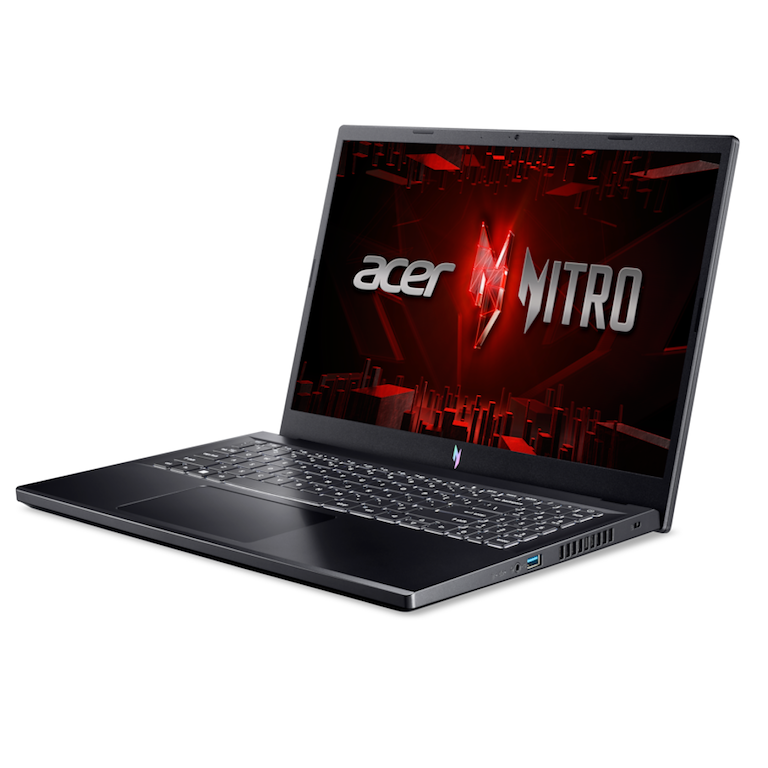 Laptop ACER Gaming Nitro ANV15-51 DOS/15.6"FHD IPS/i5-13420H/8GB/512GB/RTX2050-4GB/FPR/backlit/crna