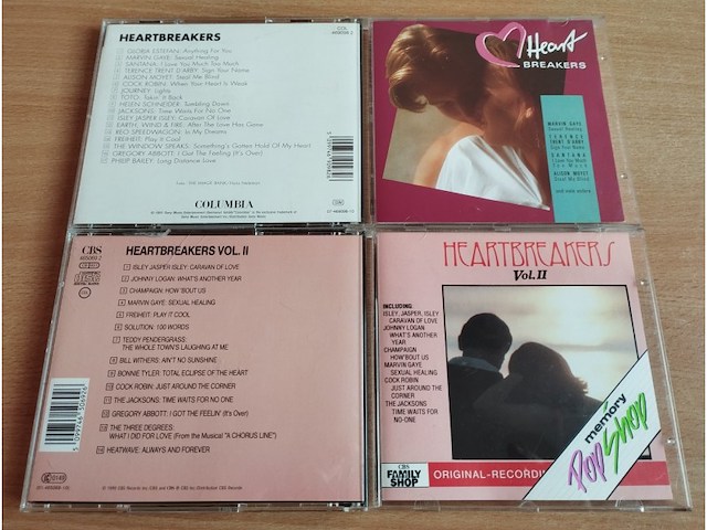 Heartbreakers Vol.1/Vol 2 - Various Artists 2CDs