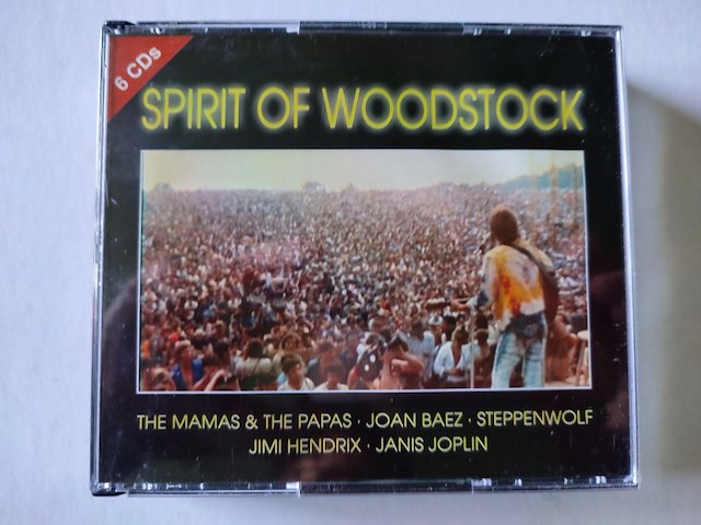 Various – Spirit Of Woodstock - 6CD - original ✅