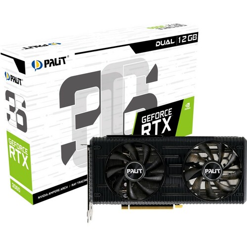 Palit RTX3060 Dual 12GB GDDR6 192bit 3xDPHDMI