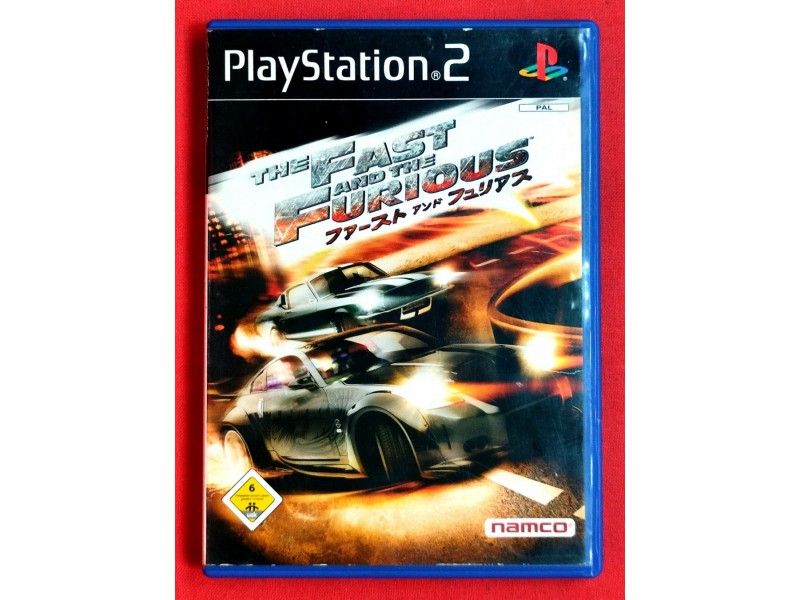 The Fast And The Furious / PS2 Originalna Igra