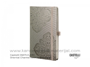 CASTELLI notes ORIENTAL CHARME Satin Arabesque 13x21cm