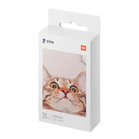 Xiaomi mi portable Phote Printer Paper (2x3-inch,20-sheets)