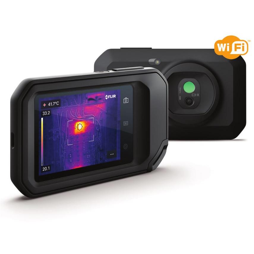 FLIR C3-X (90501-0201) | TELEDYNE FLIR, Thermal Camera -20...+300°C 128x96 pix, Wi-Fi