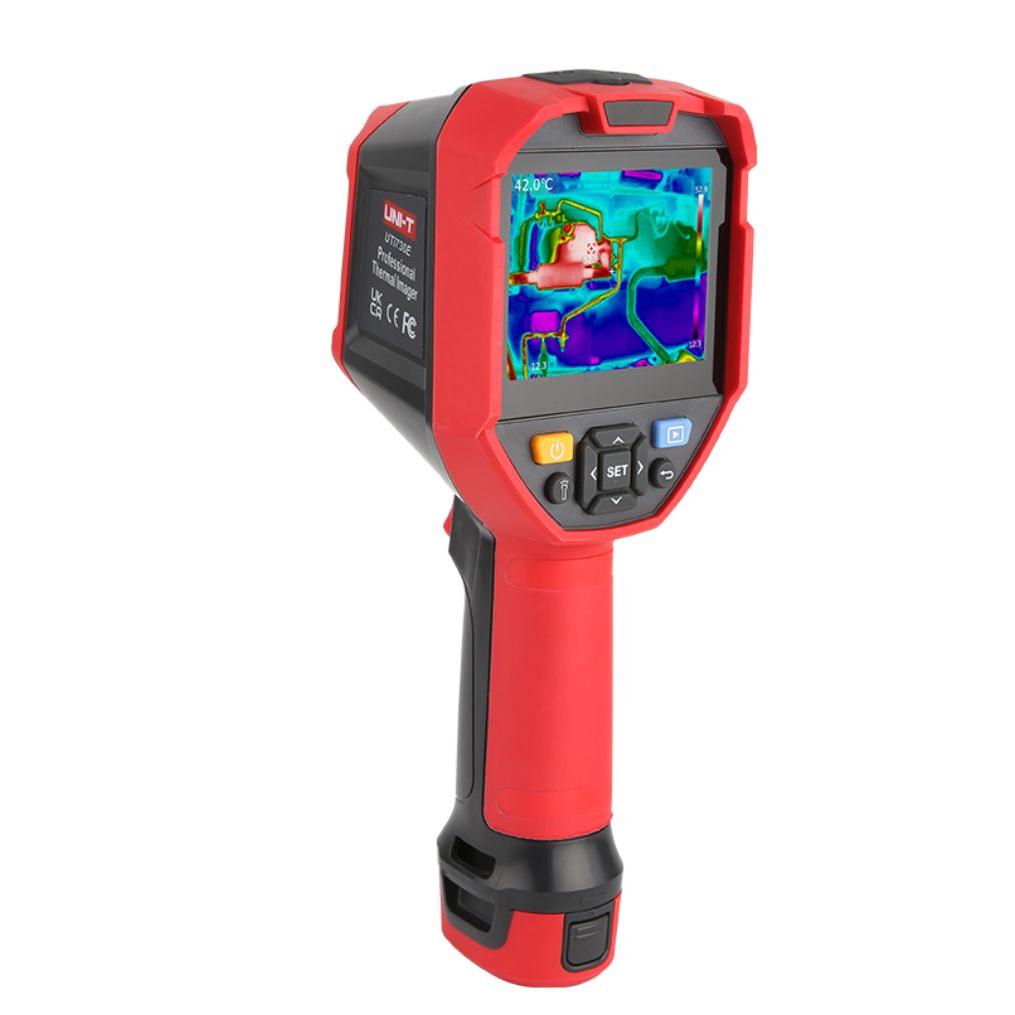 UTi730E | UNI-T, Thermal Imager handheld 9Hz 320x240pix, -40...400°C 3,5" IPS Display 640x480pix, Li-ion 3,7V 5200mAh