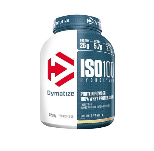 Dymatize Nutrition iso-100 hydrolyzed protein (2,264kg)