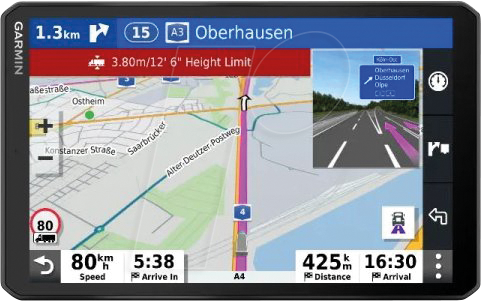 GARMIN LGV800MTS LKW- Kamionska navigacija - Garmin DEZL MT-S, 8