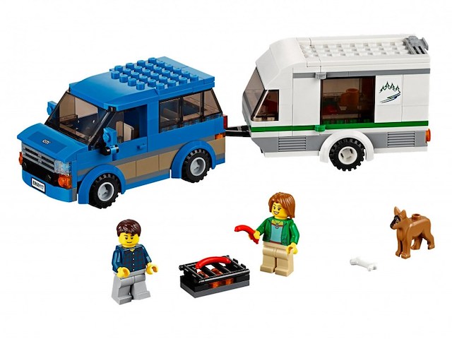 LEGO City - 60117 Van &; Caravan