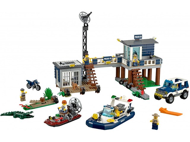 LEGO City - 60069 Swamp Police Station