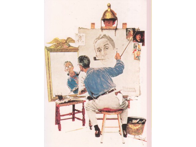 NORMAN ROCKWELL / Triple self portrait - perfekT