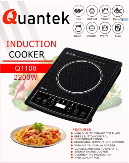 Quantek q1108 indukcioni rešo, 2200w