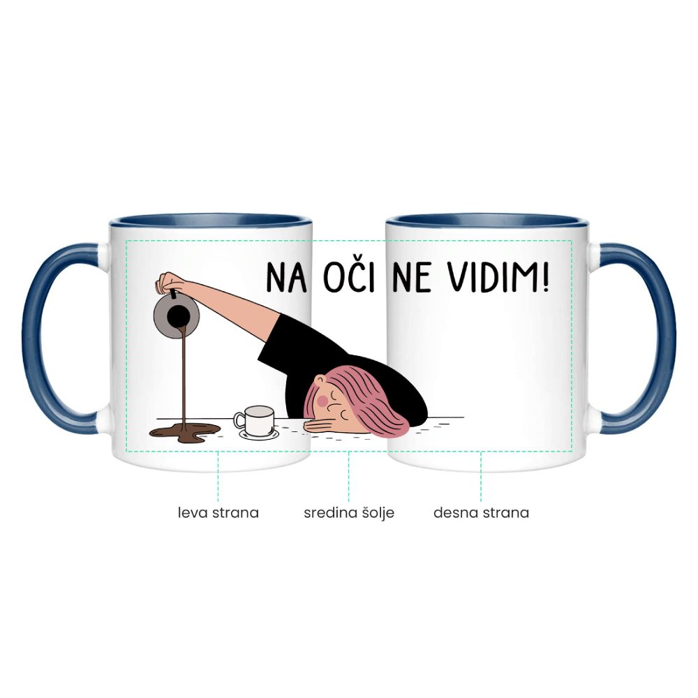 Na oči ne vidim! umorna