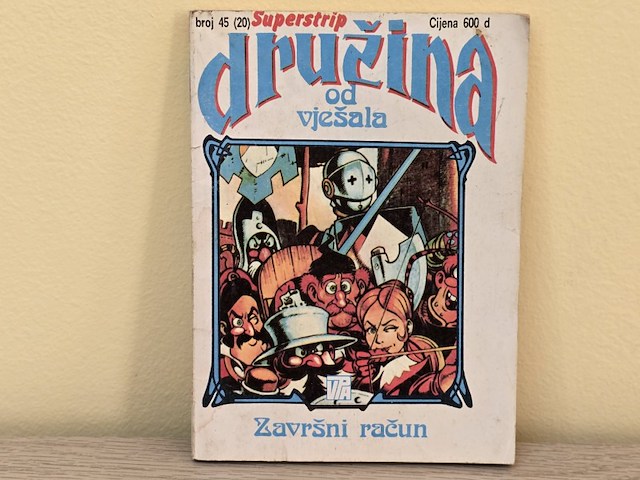 Superstrip Družina od vješala 20 - Završni račun