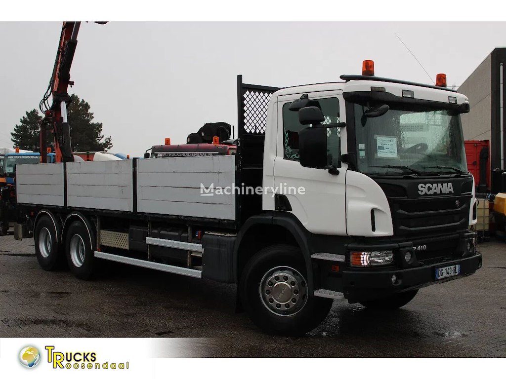 Scania P410 + atlas 190 4x hydrolic + 6x4 remote + EURO 6 + SPRING SUSP pokretna dizalica