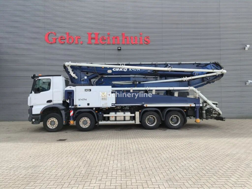 Mercedes-Benz Arocs 4143 8x4 Euro 6 Cifa K47 H-RZ 47 Meter NL Truck! pumpa za beton