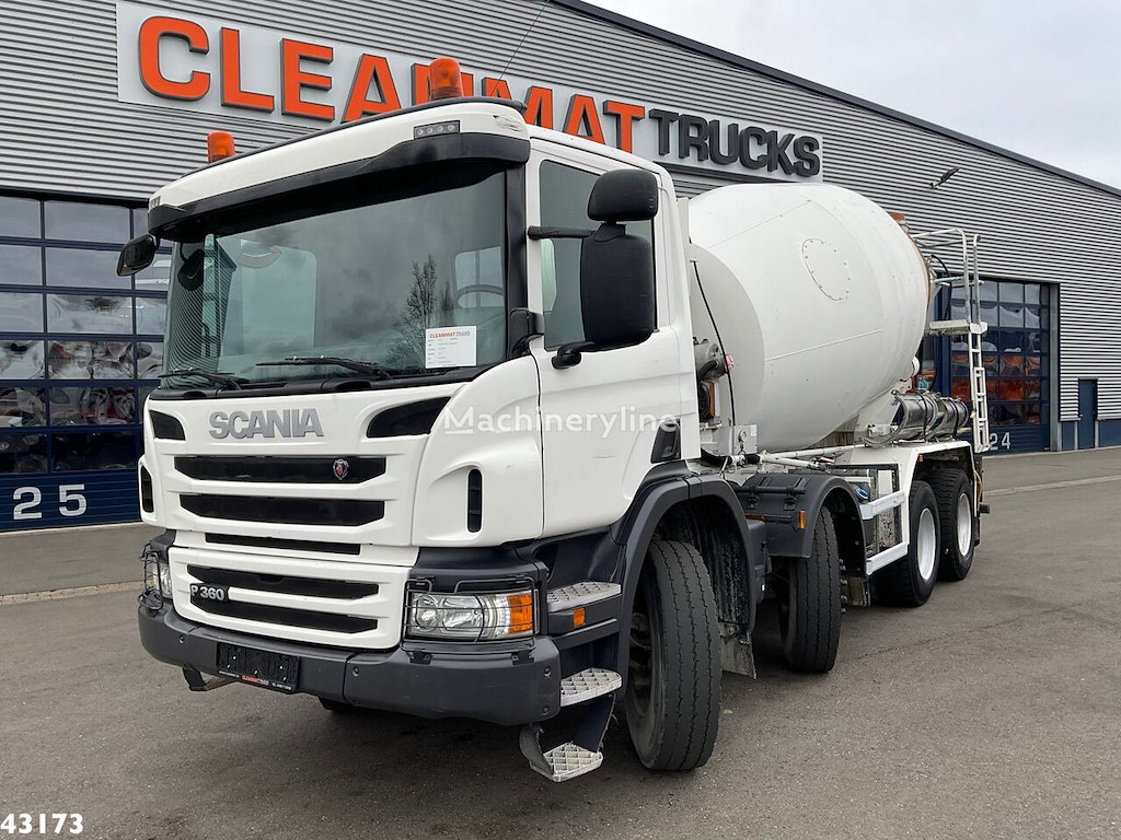 Scania P 360 8x4 Euro 6 Liebherr 9m³ kamion s mešalicom za beton