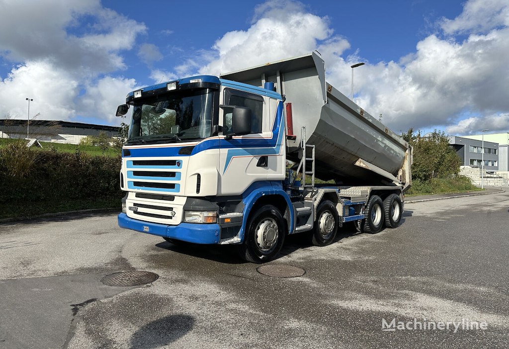 Scania R580 CB8x4 SWS Kipper/Mischer kamion s mešalicom za beton