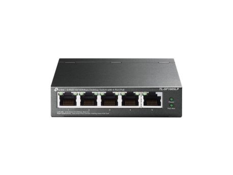 TP LINK LAN SWITCH TL-SF1005LP 10/100 5PORT (4 POE)