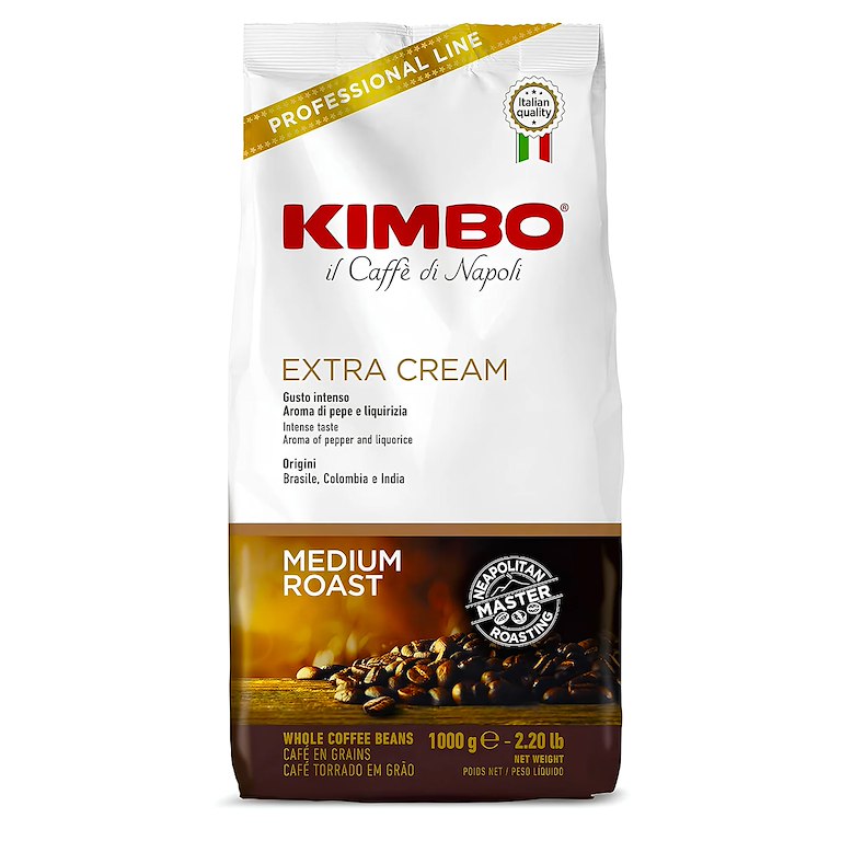 Kimbo Extra Cream 1kg | Espresso Kafa u Zrnu