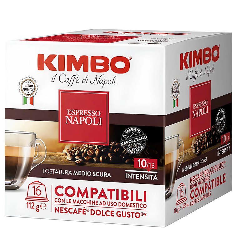 Kimbo Espresso Napoli 16/1 | Dolce Gusto Kapsule