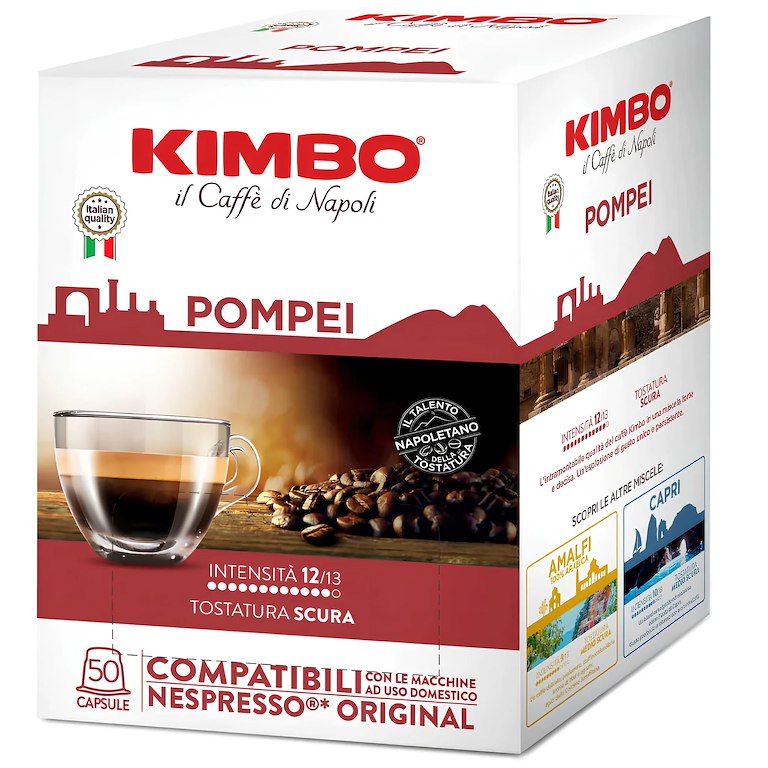 Kimbo Pompei 50/1 | Nespresso Kompatibilne Kapsule