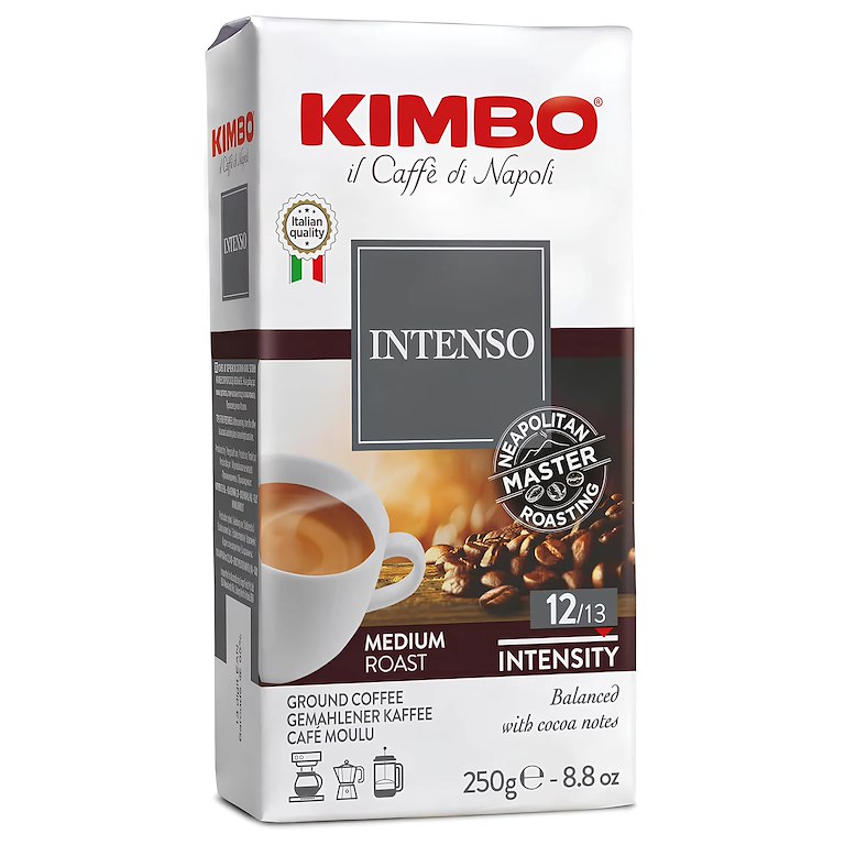 Kimbo Intenso 250g | Mlevena Espresso Kafa