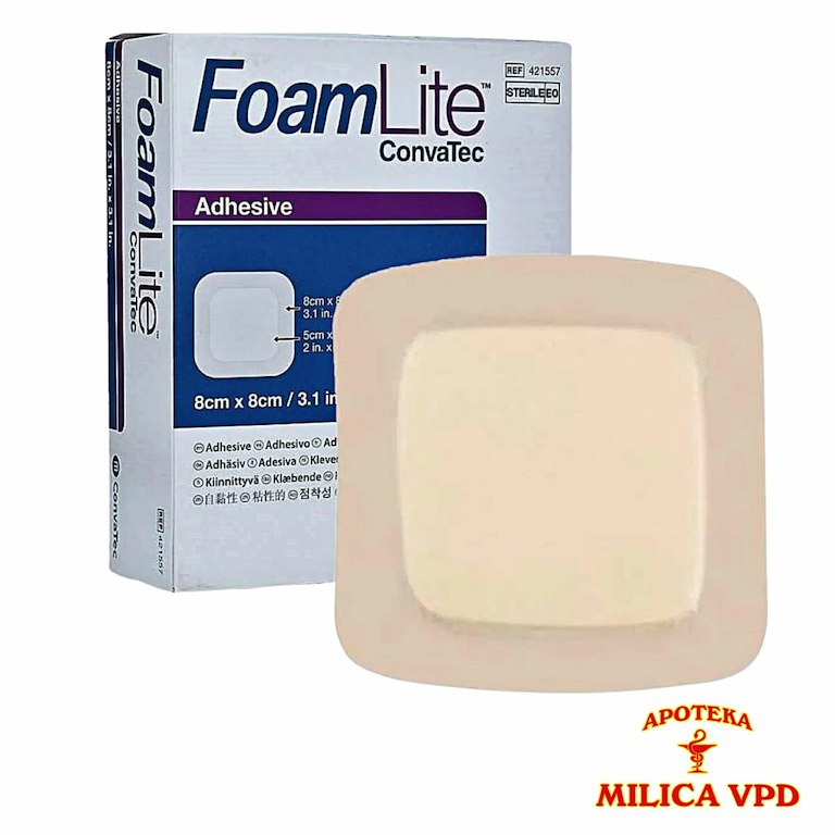 Foamlite Convatec 8x8cm