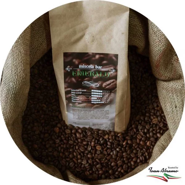 Emerald blend kafa u zrnu za espresso