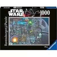 Puzzle slagalica 1000 delova Star Wars Wheres Wookiee Ravensburger 13976