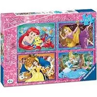 Slagalice 4x42 dela Disney Princess Ravensburger 06857