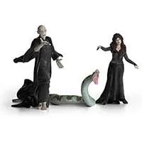 Schleich® Harry Potter™ figure Lord Voldemor Nagini i Belatriks Lestrejndž 42684