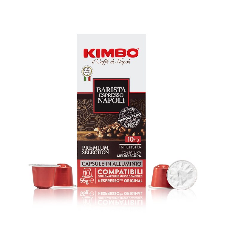 Kimbo Nespresso ALU kapsule Napoli 100kom