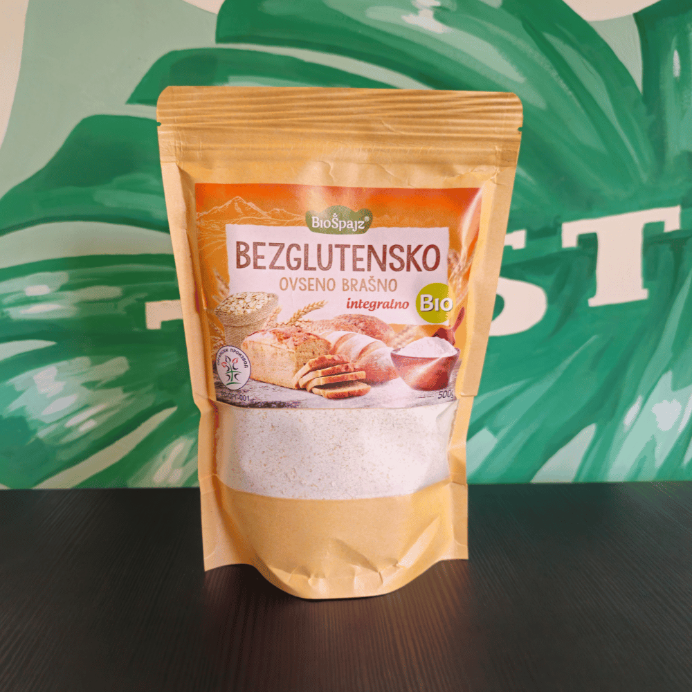 Bio Špajz – Organsko Bezglutensko Ovseno Brašno 500g