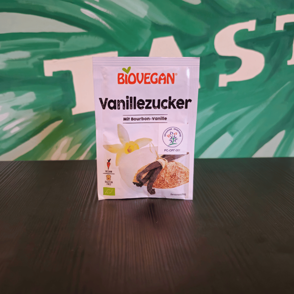 BioVegan – Organski Vanilin Šećer Bez Glutena 8g