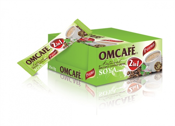 OMCAFÉ 2 in 1 Soya Natural