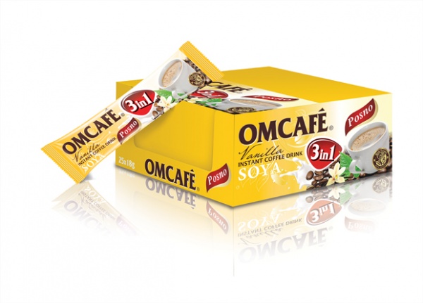 OMCAFÉ 3 in 1 Soya Vanilla